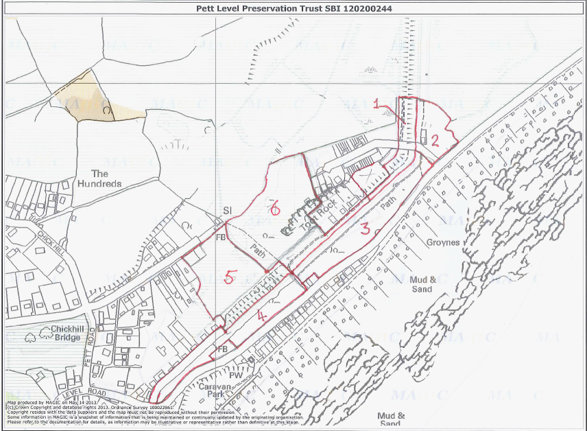 Compartment Map – Pett Level Preservation Trust