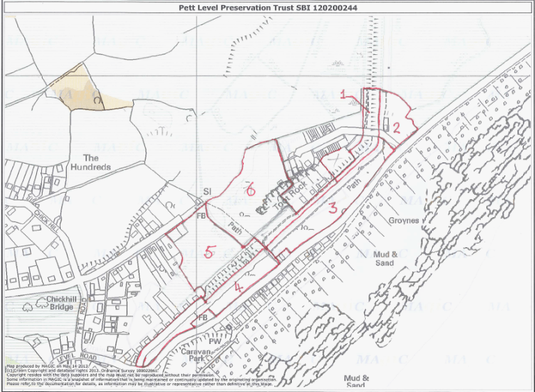 Compartment Map – Pett Level Preservation Trust